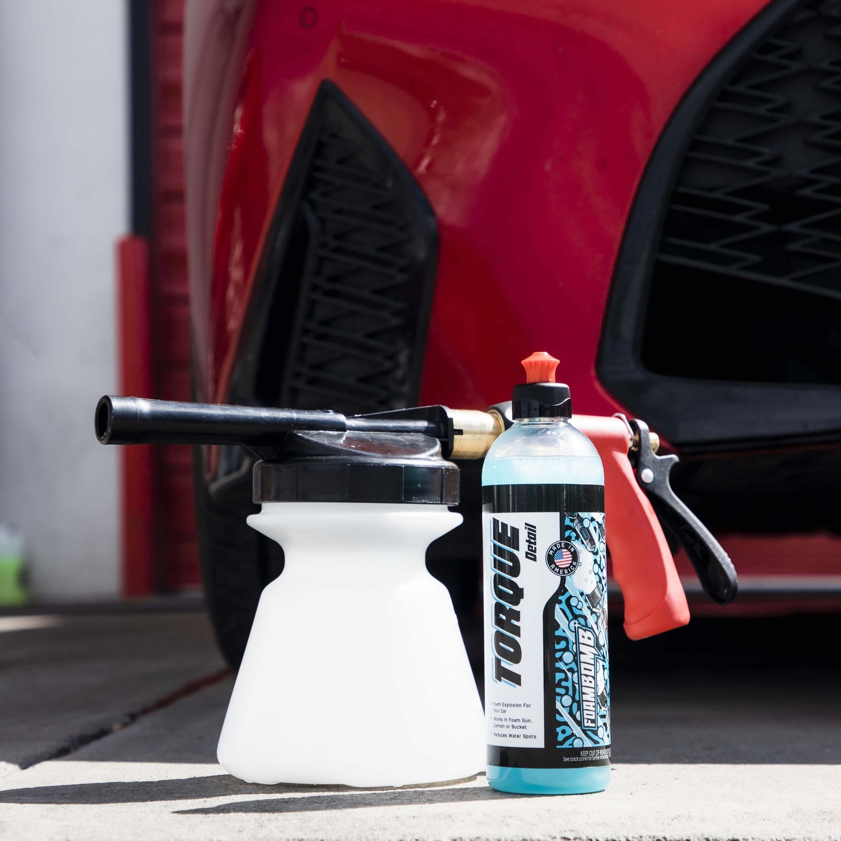 Torque Foam Gun & Foam Bomb Kit