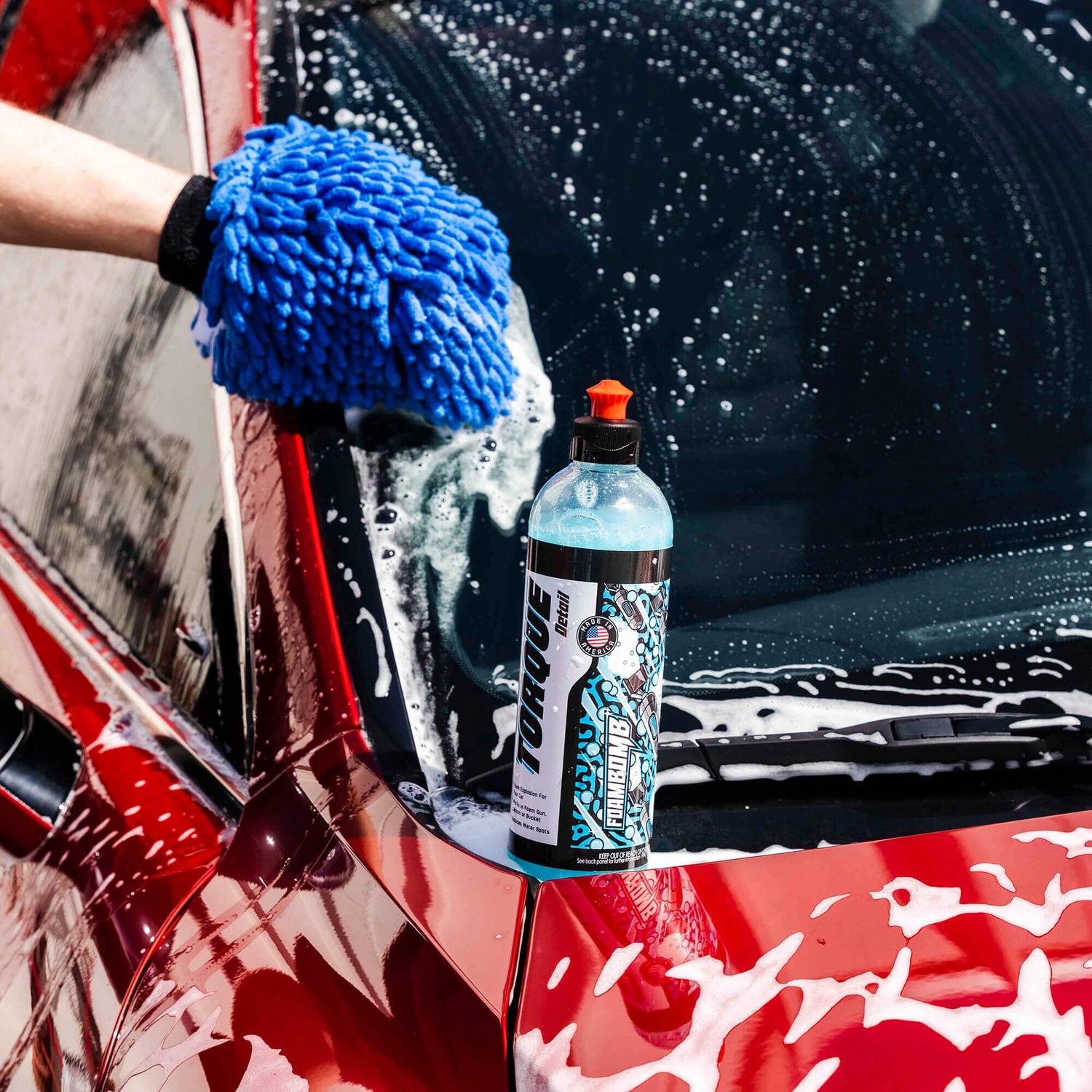 Foam Bomb (16oz Bottle) - Foaming pH Balanced Car Wash Shampoo