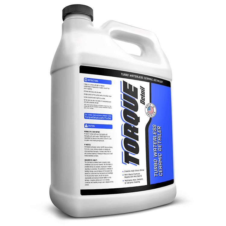 Turbo Ceramic Waterless Detailer™ - Anti-Static Waterless Car Wash & Q